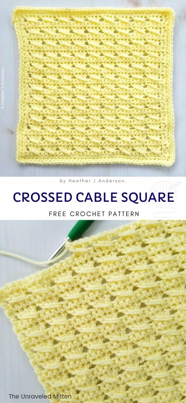 Cute And Colorful Crochet Squares - Pattern Center