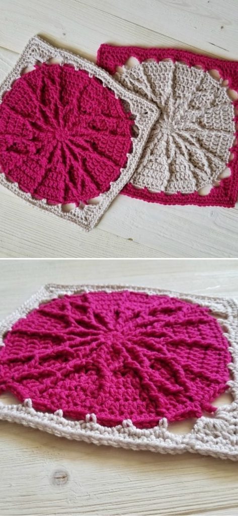 Cute And Colorful Crochet Squares - Pattern Center