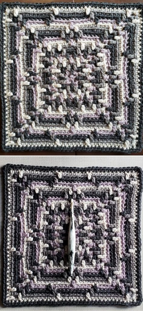 Cute And Colorful Crochet Squares - Pattern Center