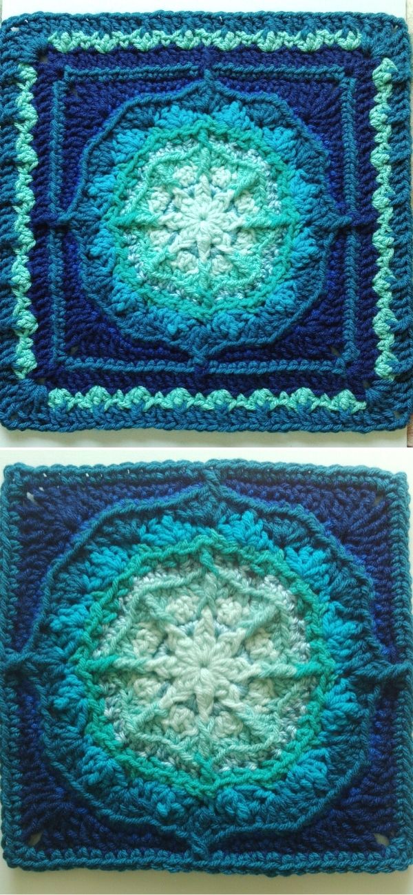Intricate and Beautiful Crochet Squares - Pattern Center