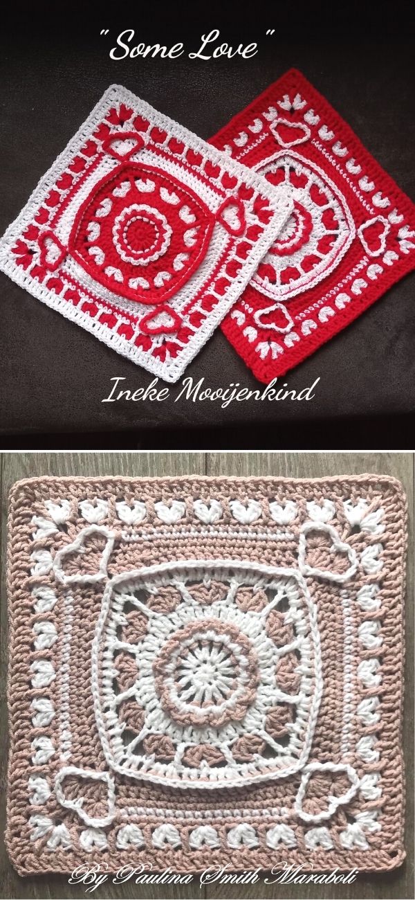 Cute And Colorful Crochet Squares - Pattern Center