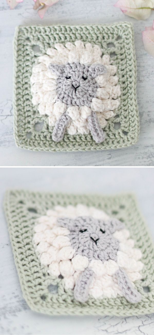 Cute And Colorful Crochet Squares - Pattern Center