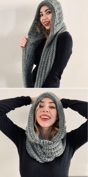 Cosy and Easy to Make Crochet Hoods - Pattern Center
