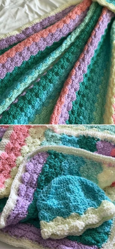 Beautiful Shells Baby Blanket - Free Pattern and Ideas - Pattern Center