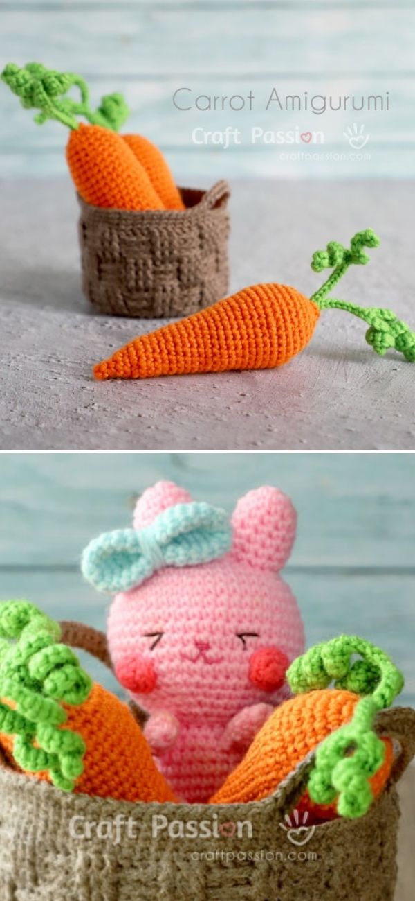 Amigurumi Carrot Free Pattern Ideas - Pattern Center