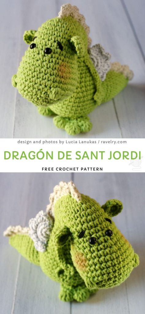 50 Fantastic And Fun Free Dragon Crochet Pattern Ideas - Pattern Center