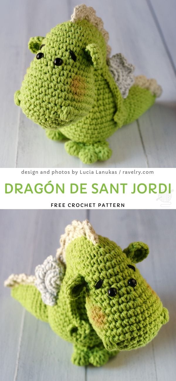 15+ Free Crochet Dragon Patterns