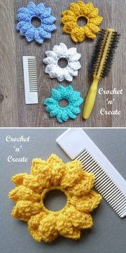 Fun Beginner-Friendly Crochet Scrunchies