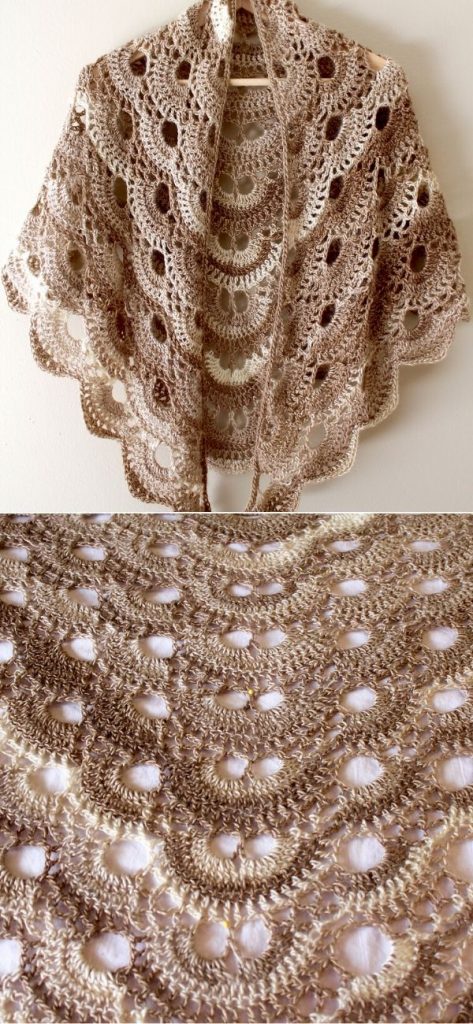 Beautiful Virus Shawls26 Beautiful Colorful Virus Shawls - Pattern Center