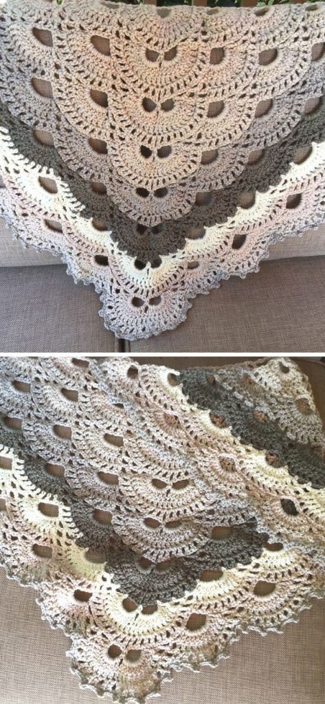 Beautiful Virus Shawls26 Beautiful Colorful Virus Shawls - Pattern Center