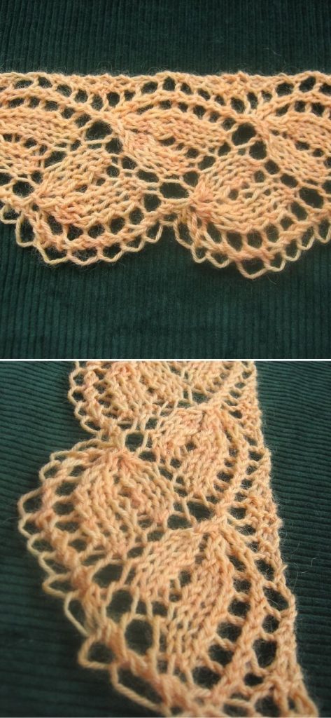 Knitted Shawls with Lacy Edgings - Free Patterns- Pattern Center