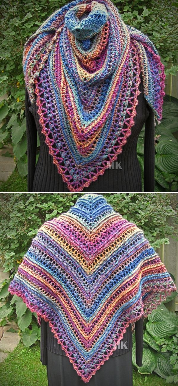Secret Paths Beaautiful Crochet Shawls - Pattern Center