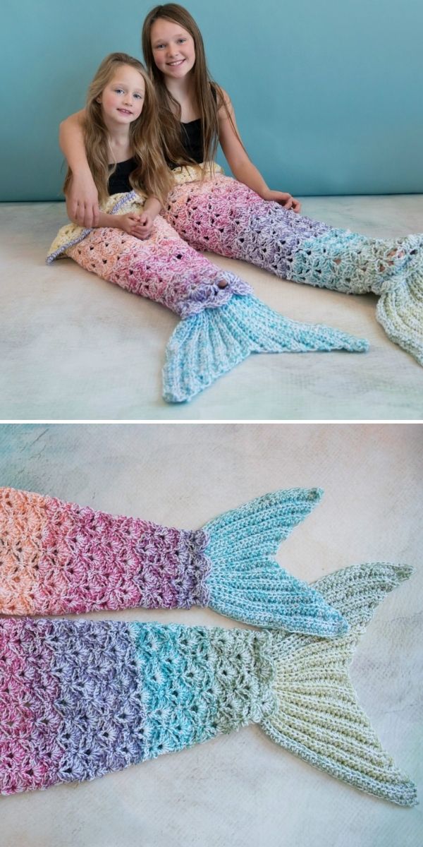 Magical Crochet Mermaid Cocoon Ideas - Pattern Center