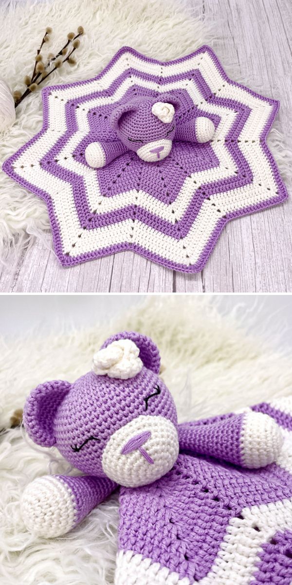 Beautiful Crochet Loveys For Babies - Pattern Center