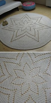Beautiful Comfortable Crochet Rugs - Pattern Center