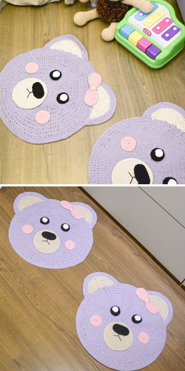 Beautiful Comfortable Crochet Rugs - Pattern Center