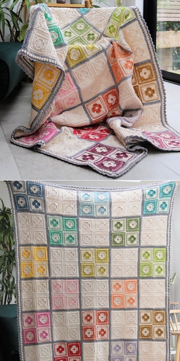 Amazing Granny Crochet Bedspreads - Pattern Center