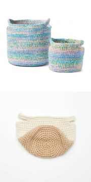 Crochet Baskets Perfect For Storage - Pattern Center
