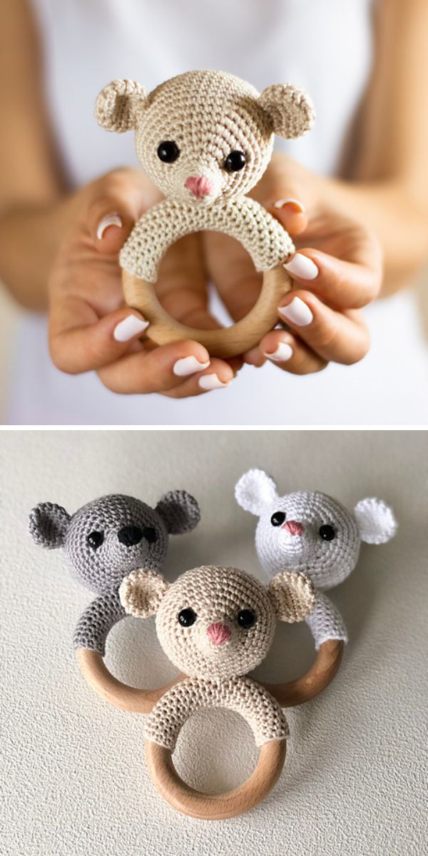 Cute Crochet Baby Rattles - The Best Ideas - Pattern Center
