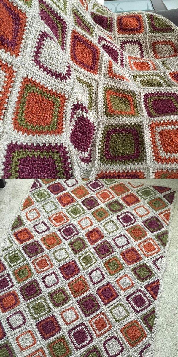 Stunning Retro Crochet Blankets - Pattern Center