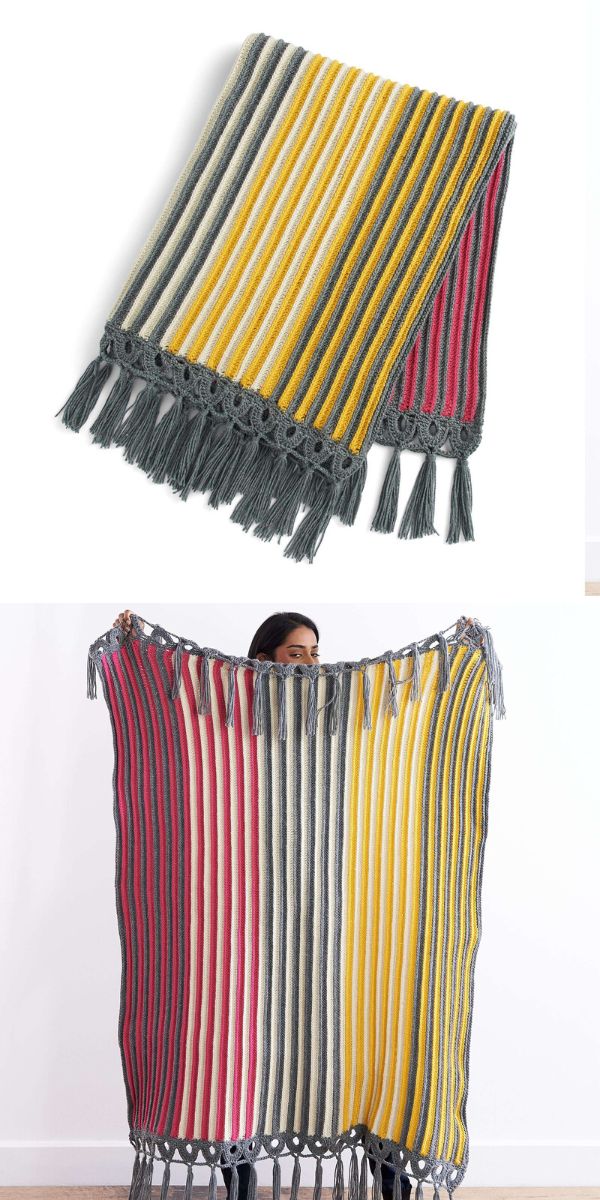 31 Original Textured Crochet Throws - Pattern Center