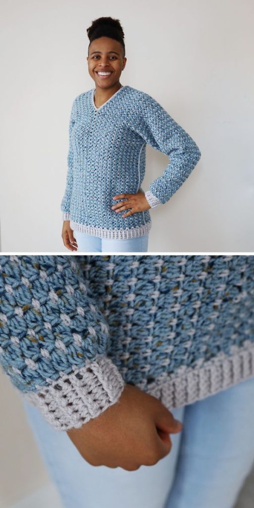 43 Cozy and Warm Free Crochet Sweater Patterns and Ideas - Pattern Center