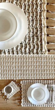 20 Crochet Placemat Ideas for Beautiful Dinner Table