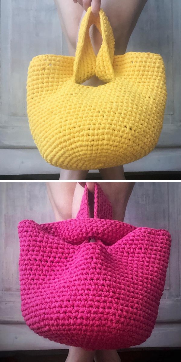 Versatile Light Crochet Bento Bags - Pattern Center