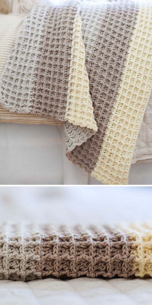 Waffle Stitch Crochet Projects - Free Patterns - Pattern Center