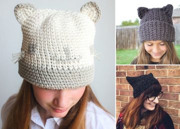16 Adorable Crochet Cat Hat Patterns: Easy Tutorials & Designs