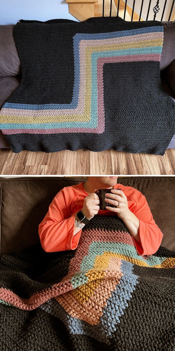 Stunning Retro Crochet Blankets - Pattern Center