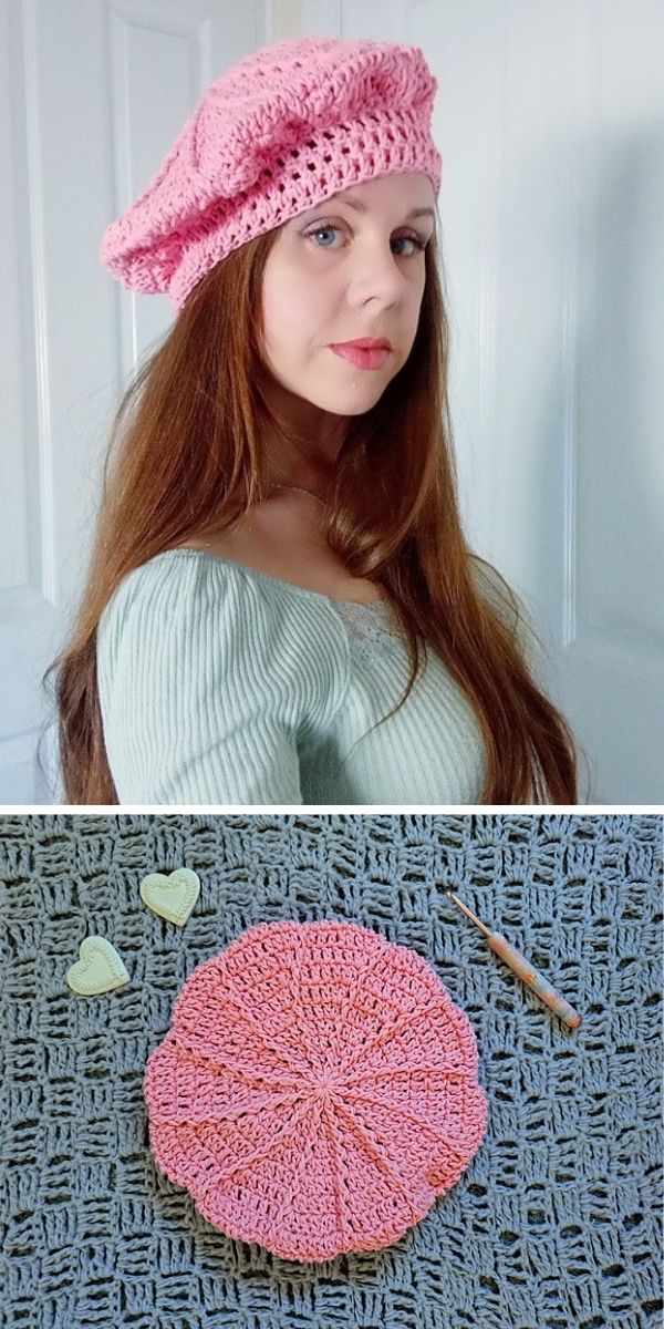 24 Parisian Style Crochet Beret Patterns