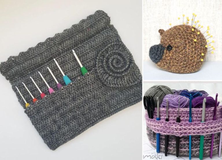18 Practical Crochet Tools Storage and Accessories