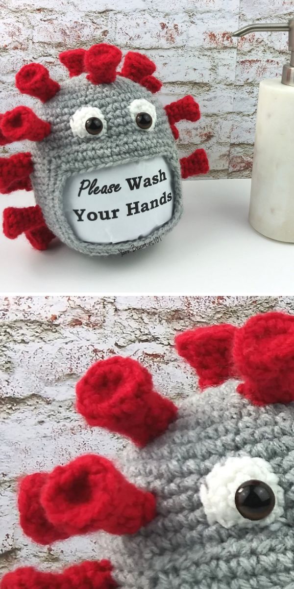 Simple Crochet Amigurumi Coronavirus Patterns