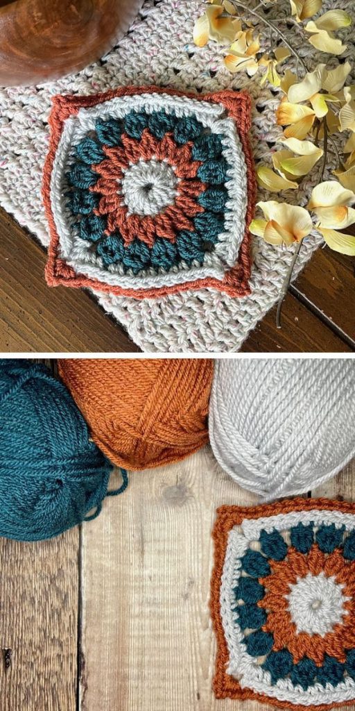 Stunning Colorful Crochet Squares - Pattern Center
