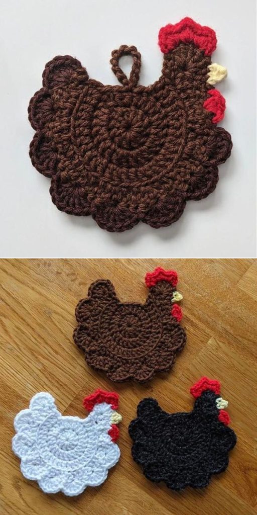 27 Fun Crochet Coasters to Make You Smile While Having Meal