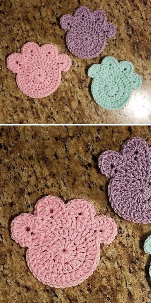 27 Fun Crochet Coasters to Make You Smile While Having Meal