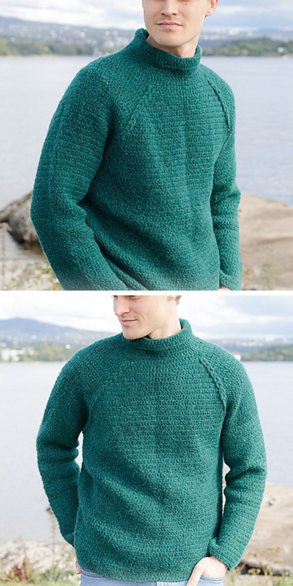 16 Fashionable Crocheted Men's Clothing Patterns