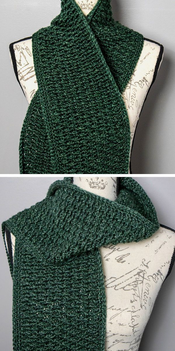 11 Easy Mindless Crochet Scarf Patterns
