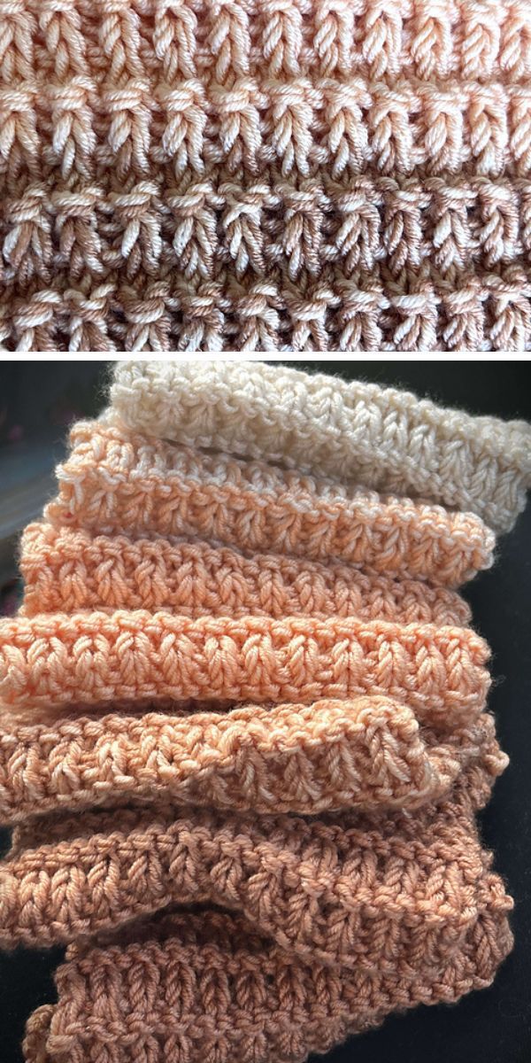 29 Cute Knitted Scarves Free Patterns