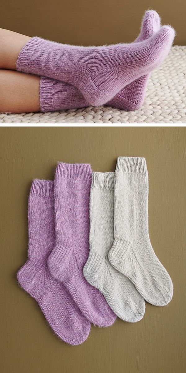 37 Amazing Colorful Knitted Socks Patterns for Everyday Wear - Free ...