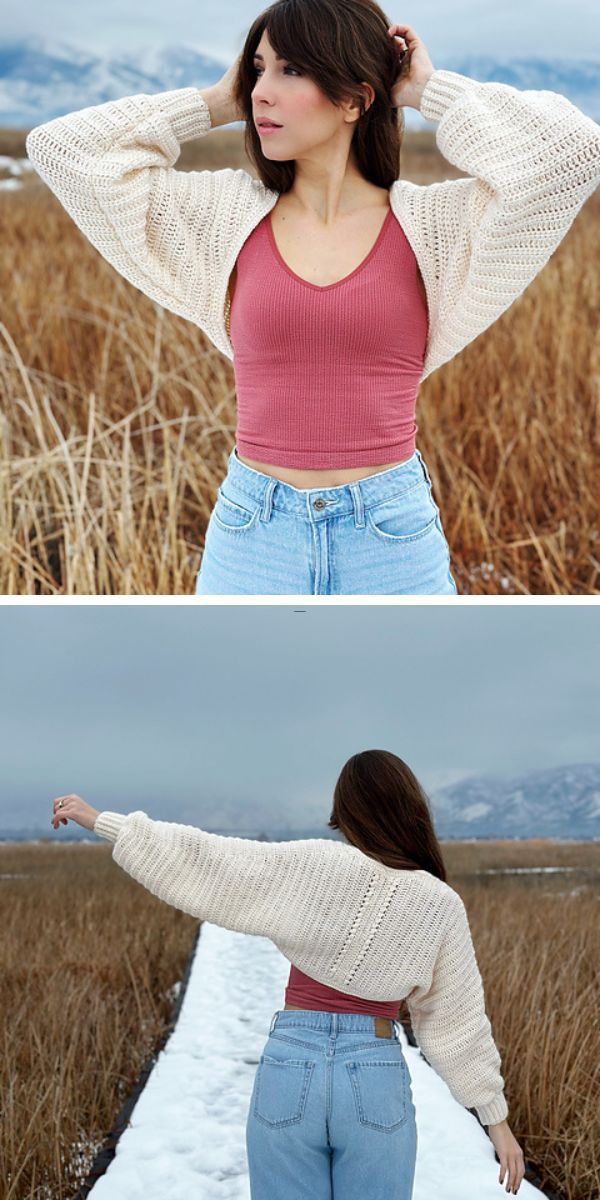 The Best Stylish Crochet Shrugs Ideas