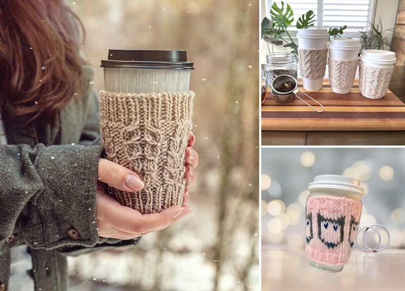21 Knitted Cup Cozies Ideas for Comfort and Aesthetic Pleasure