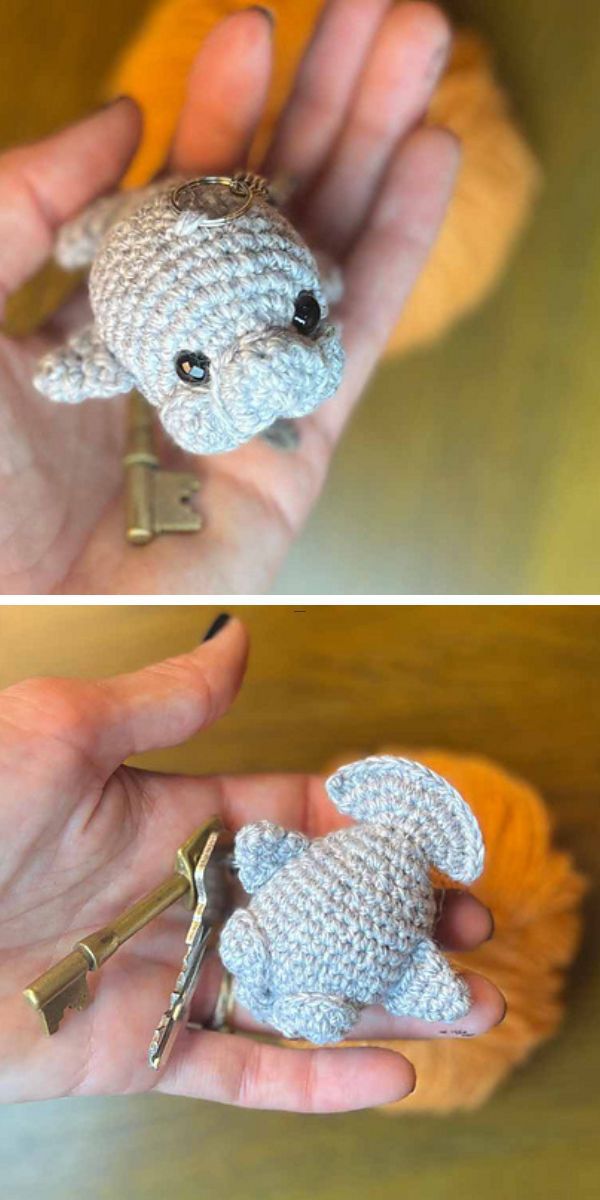 26 Cute and Free Crochet Keychain Patterns to Learn Amigurumi