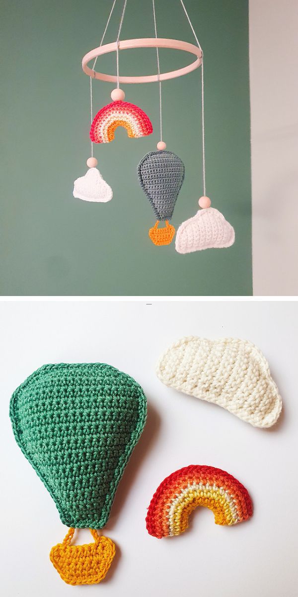 24 Most Charming Crochet Baby Mobile and Rattle Ideas