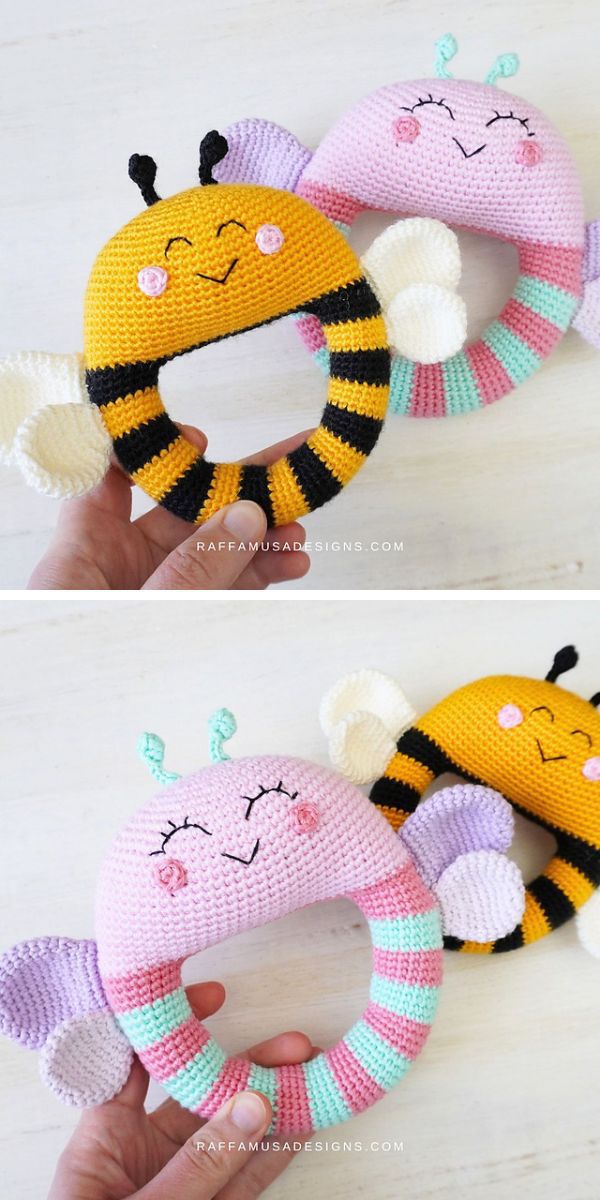 24 Most Charming Crochet Baby Mobile and Rattle Ideas