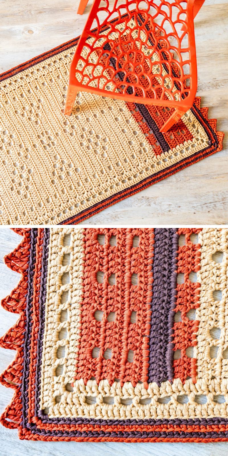 Beautiful Comfortable Crochet Rugs - Pattern Center