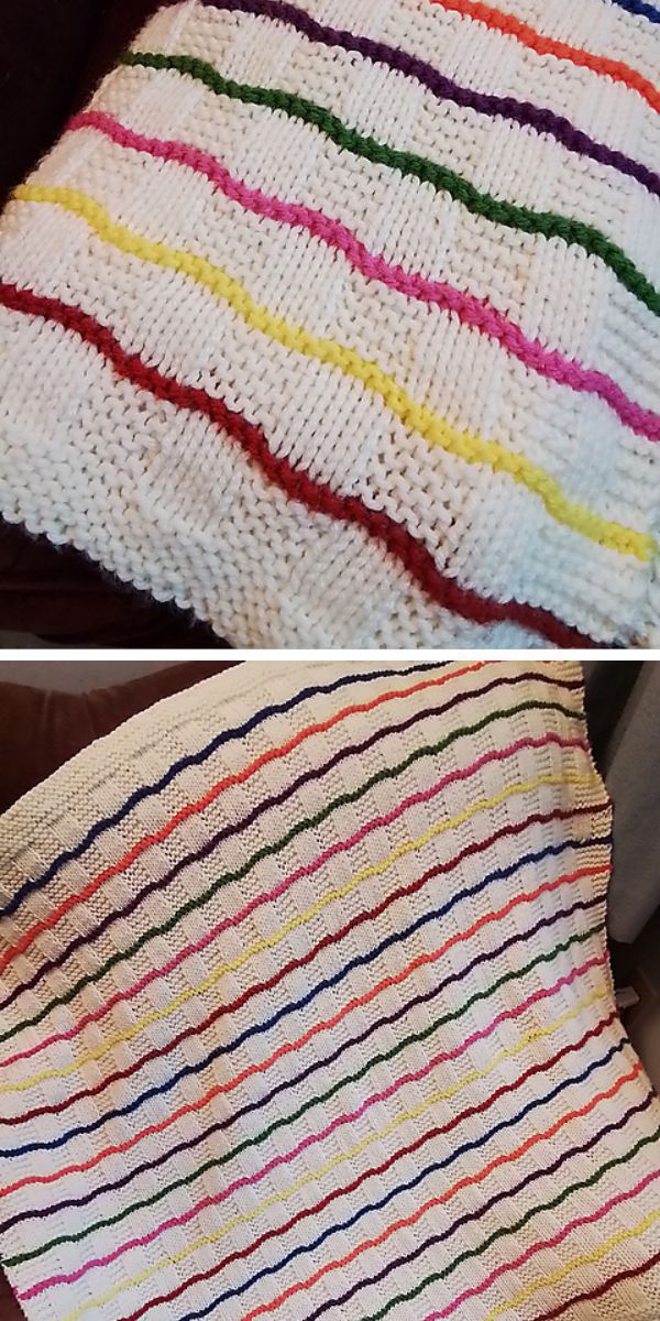 25 Colorful Knitted Blanket Patterns to Add Warmth and Style