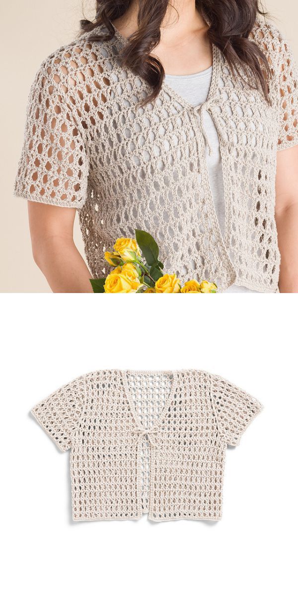 Spring and Summer Crochet Cardigans