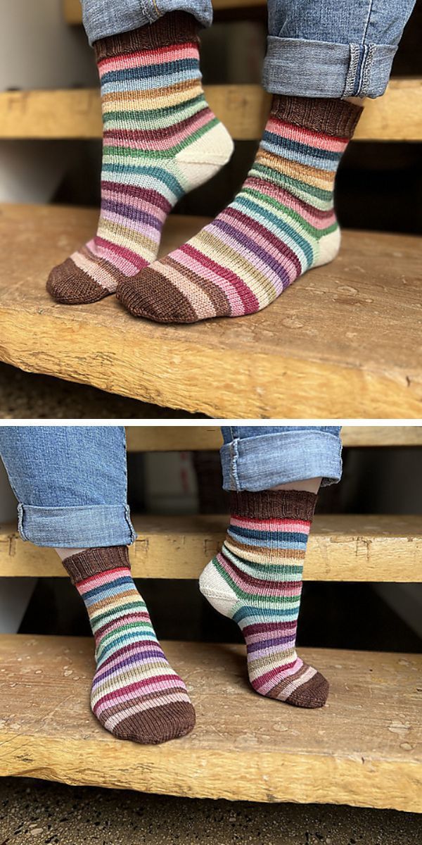 26 Bright Knitted Socks Patterns to Try New Knitting Techniques